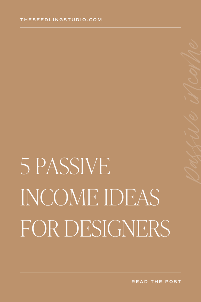 5 Smart Passive Income Ideas for Designers Ready to Scale